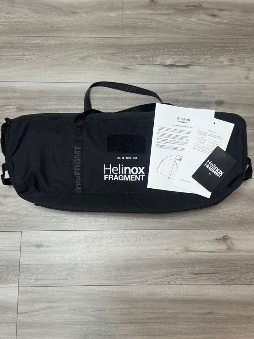 FRAGMENT Helinox 3P Dome Tent Black テント