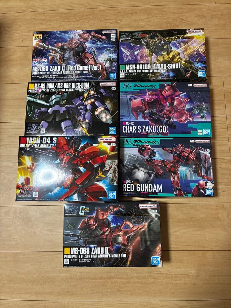 は*ん様 ガンプラまとめ売り　7体セット