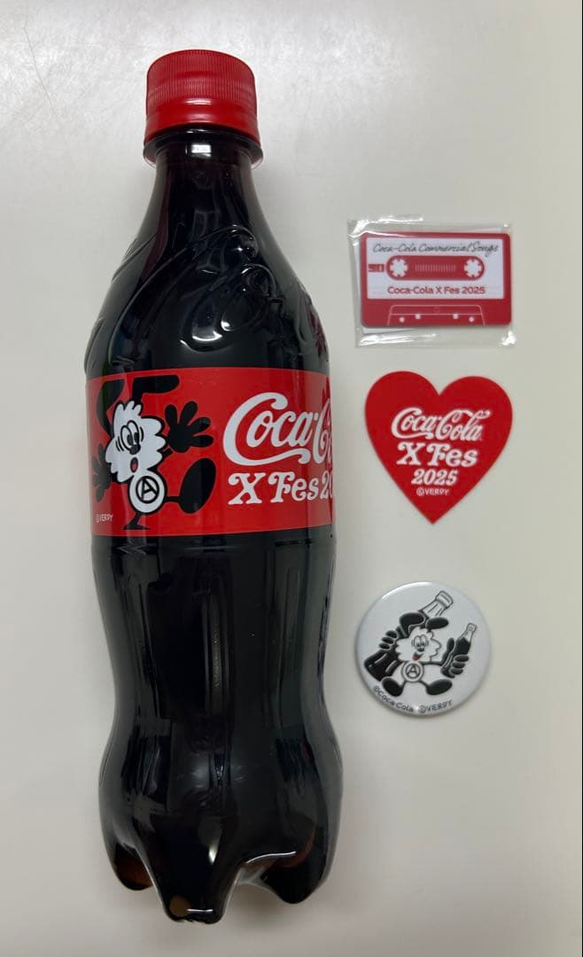 【おまけ付】Coca-Cola X fes 2025 ボトル 非売品 verdy
