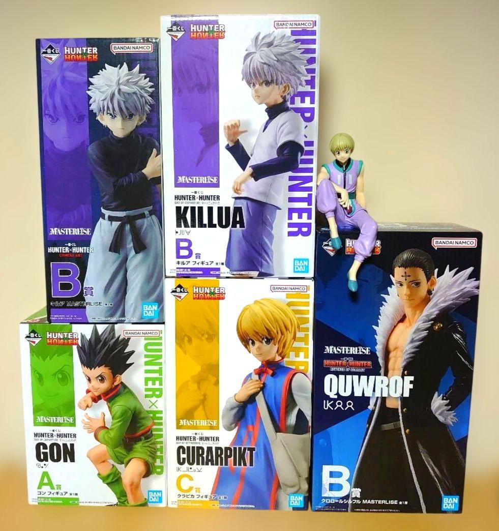 一番くじ HUNTER×HUNTER ゴン クロロ キルア クラピカ フィギュア