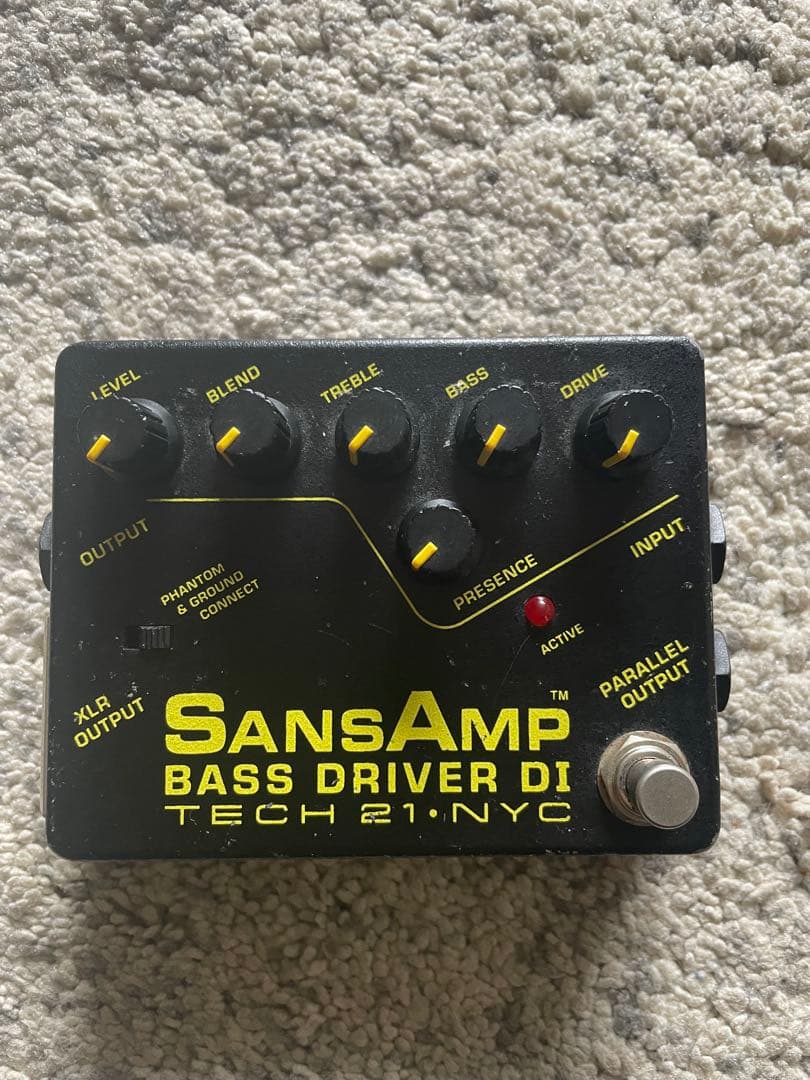 TECH 21 NYC SansAmp BASS D DI ジャンク