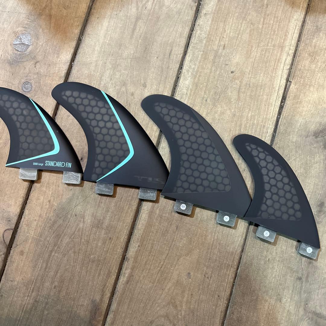 QUAD-Large STANDARD FIN サーフボードフィン箱無し