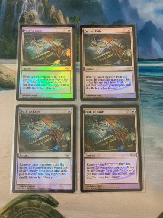 MTG 流刑への道 レベッカゲイ 英語 foil 4枚