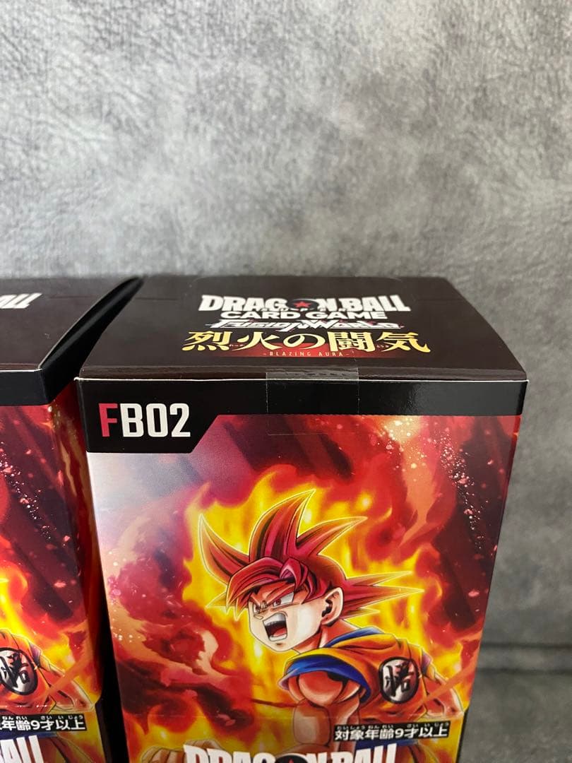 ドラゴンボールカード　烈火の闘気　BOX テープ付き