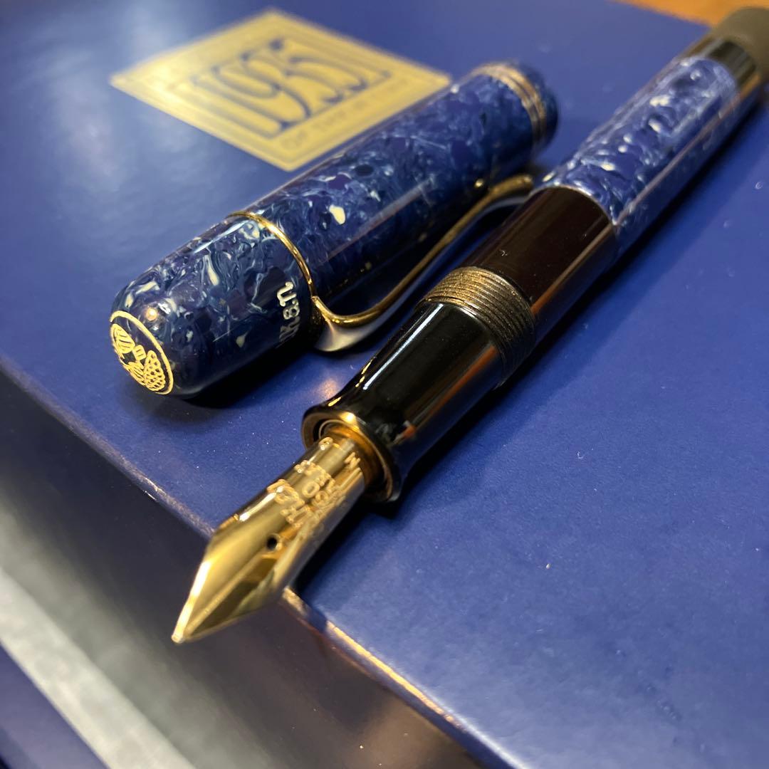 ペリカン Pelikan 1935 Limited Edition 青/M希少品