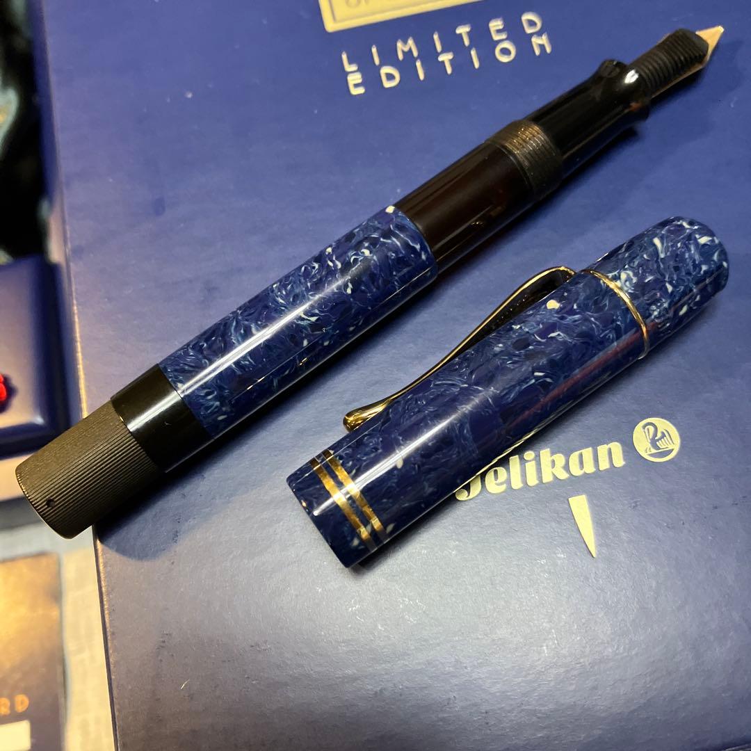 ペリカン Pelikan 1935 Limited Edition 青/M希少品