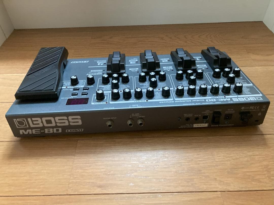 【純正ACアダプター付き】BOSS ME-80 マルチエフェクター