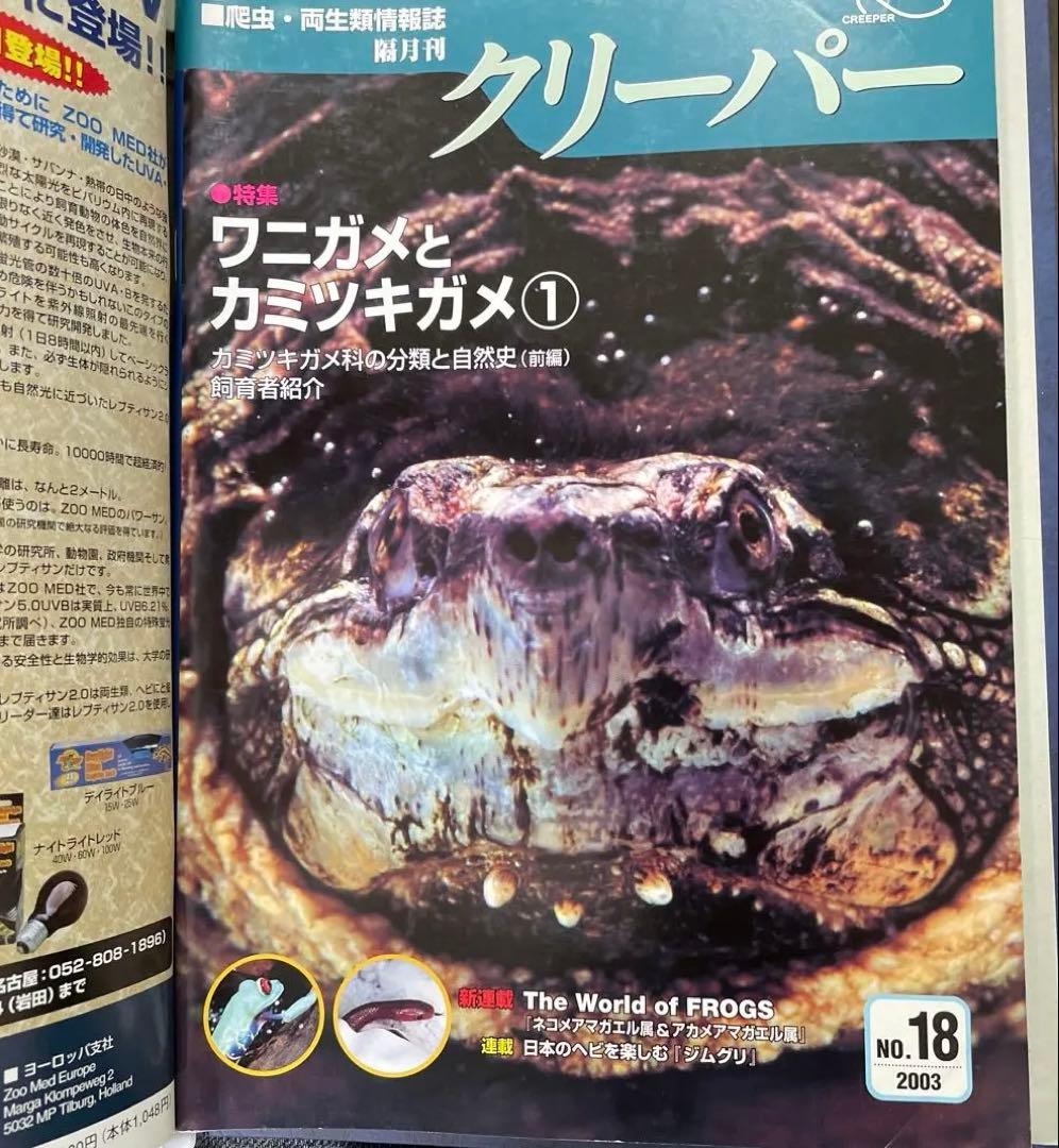 クリーパー 13号から18号　6冊　バインダーセット