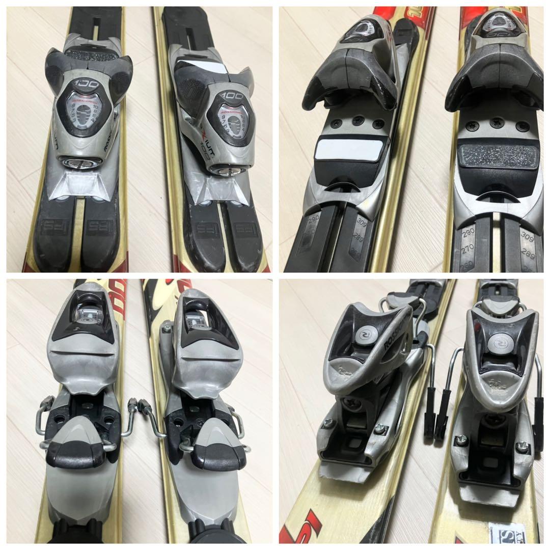 ストック付/ROSSIGNOL 100XPI ロシニョール スキーセット154