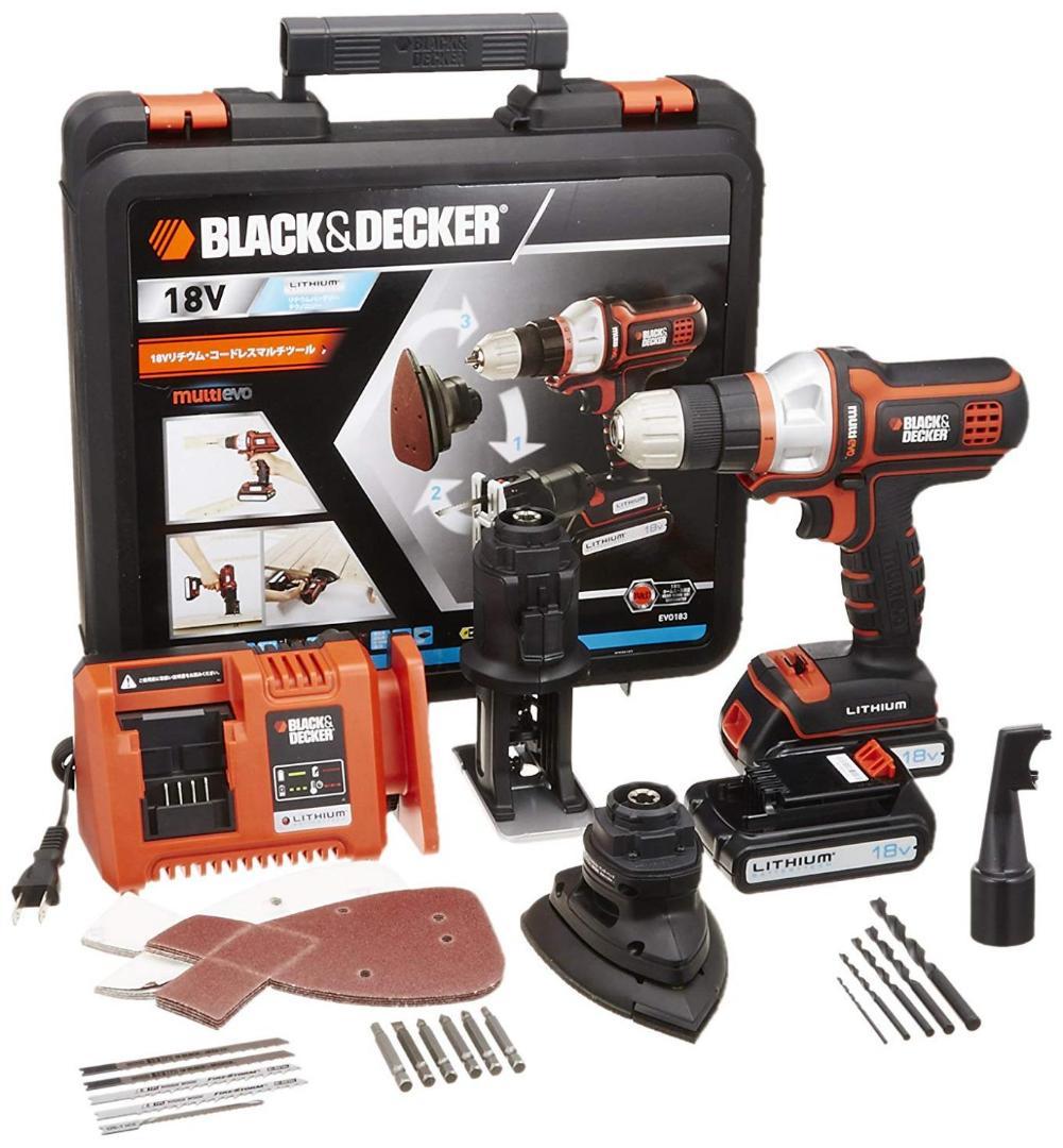 ブラックアンドデッカー(BLACK+DECKER) 18Vマルチツール オシレA