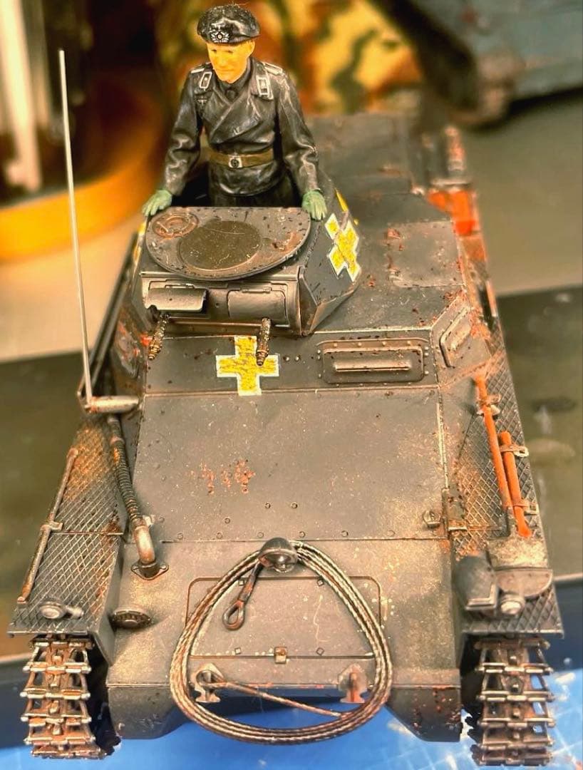 タミヤ1/35ドイツ1号戦車　完成品