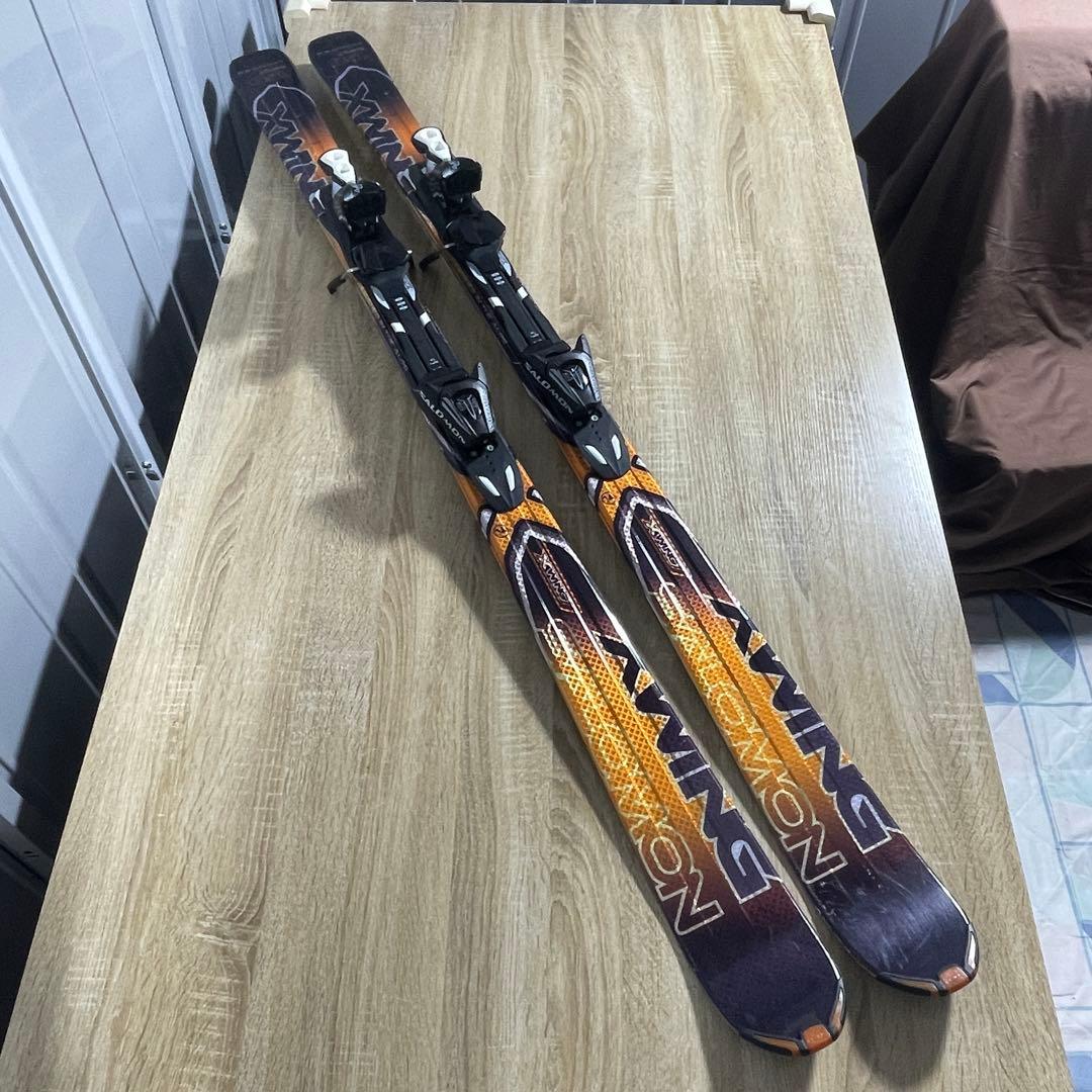 SALOMON158cm 25/25.5cm ストック115cmスキーセット‼︎