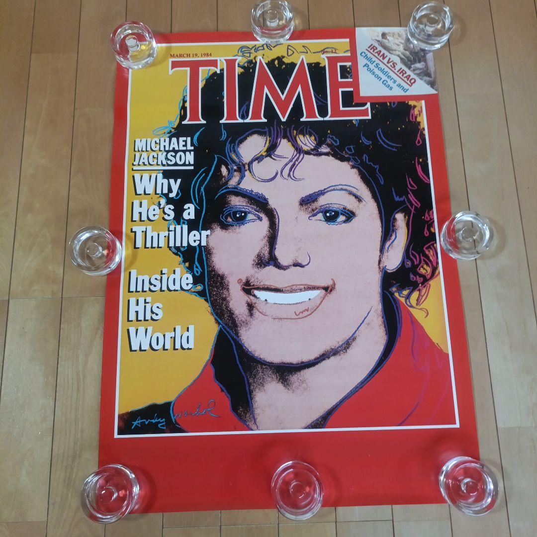 MICHAEL JACKSON 1984 TIME ポスター プロモーション用