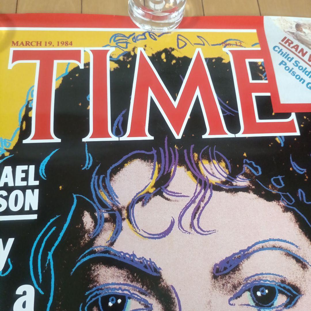 MICHAEL JACKSON 1984 TIME ポスター プロモーション用