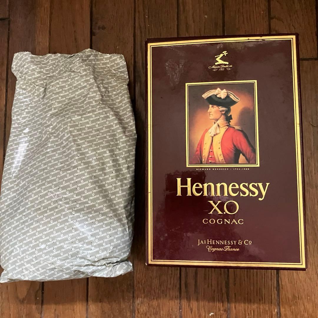 [未開栓]hennessy cognac x.o ヘネシー コニャック 袋未開封