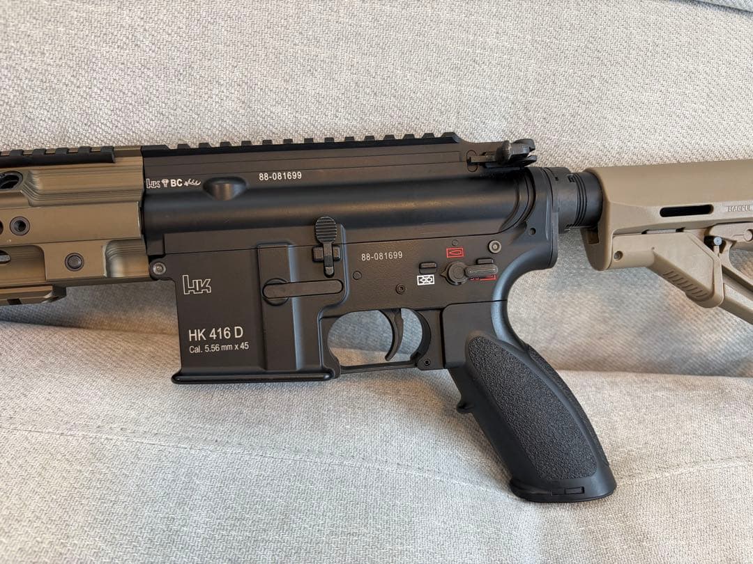 次世代電動ガン HK416D フルカスタム