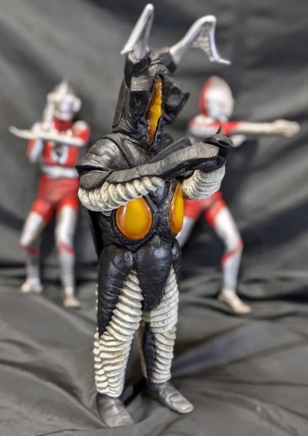 ウルトラマンｃタイプ＆ゼットン（ＣＣＰ）1/6特撮シリーズソフビ３体セット