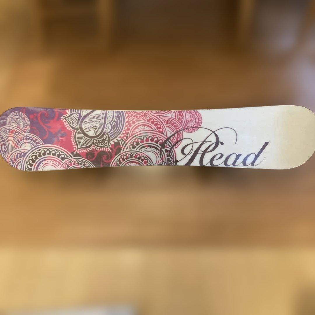 HEADレディース バイン付 スノーボード 138cm ソールカバー付き