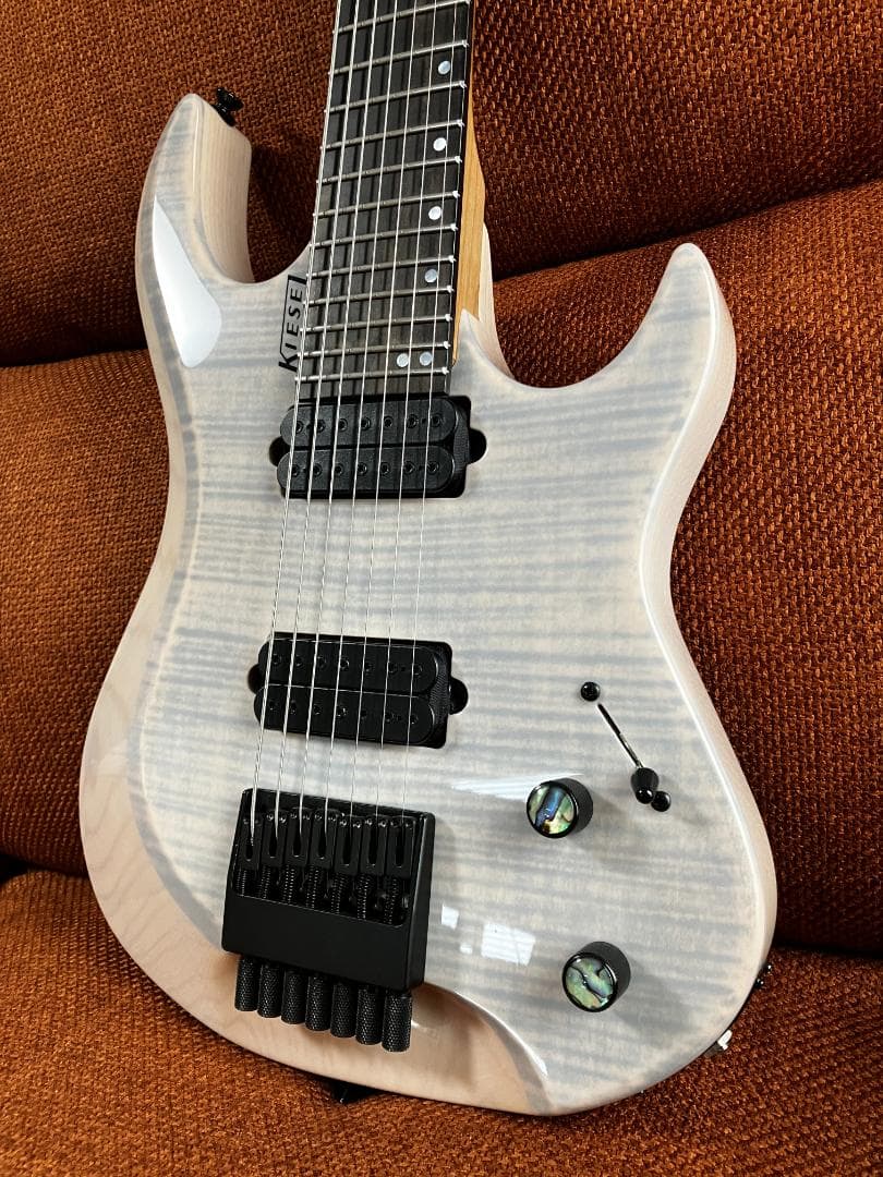 【極美品】KIESEL/キーセル O7 ヘッドレスギター