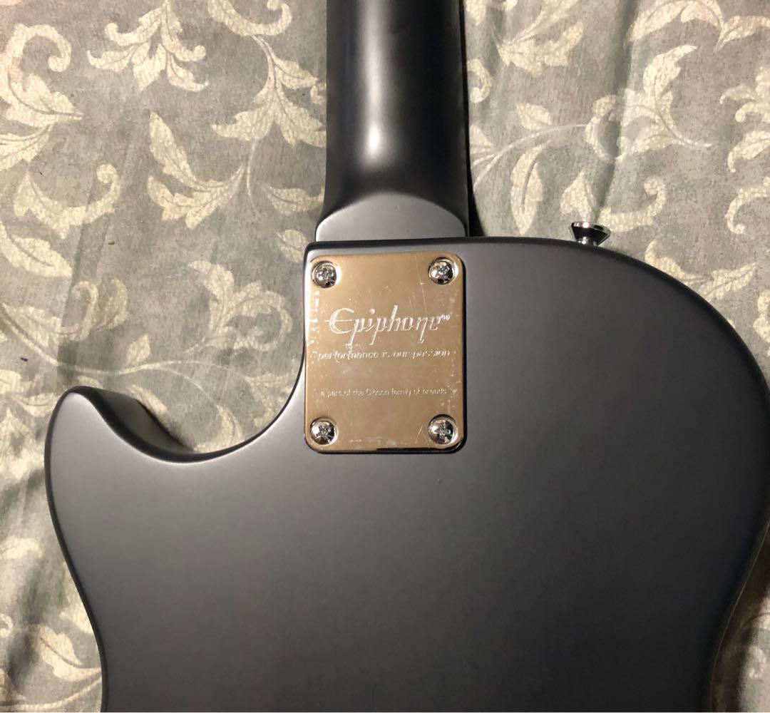 ⬛️稀少　黒！⬛️ エピフォン Epiphone ギター & ギターケース⬛️