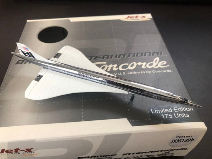 航空機・ヘリコプター Jet-X 1/400 Concorde BRANIFF Chrome