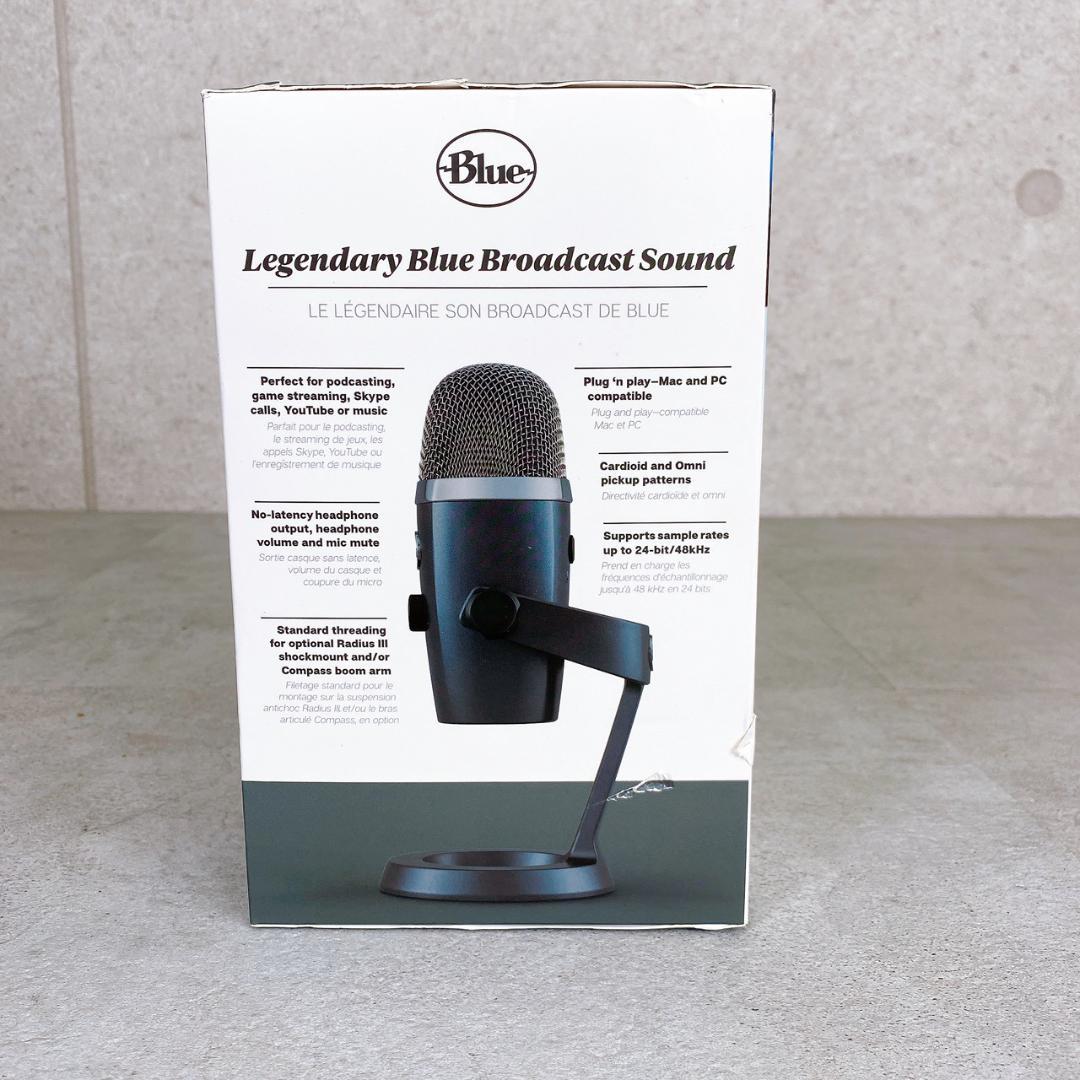 【新品未使用】Logicool Blue Yeti Nano BM300SG