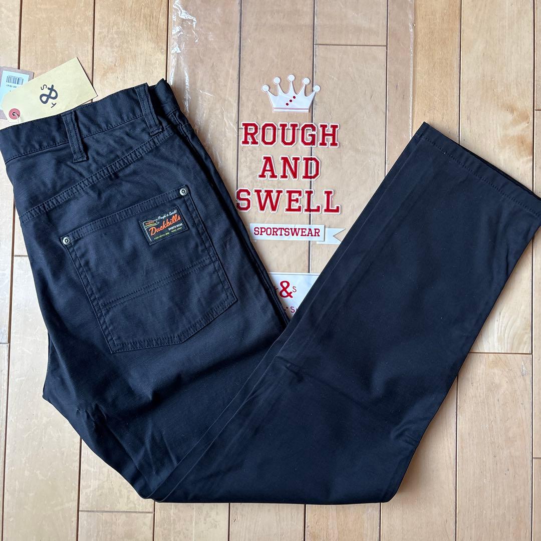 【新品未使用】rough&swell ANTONIO PANTS M ブラック