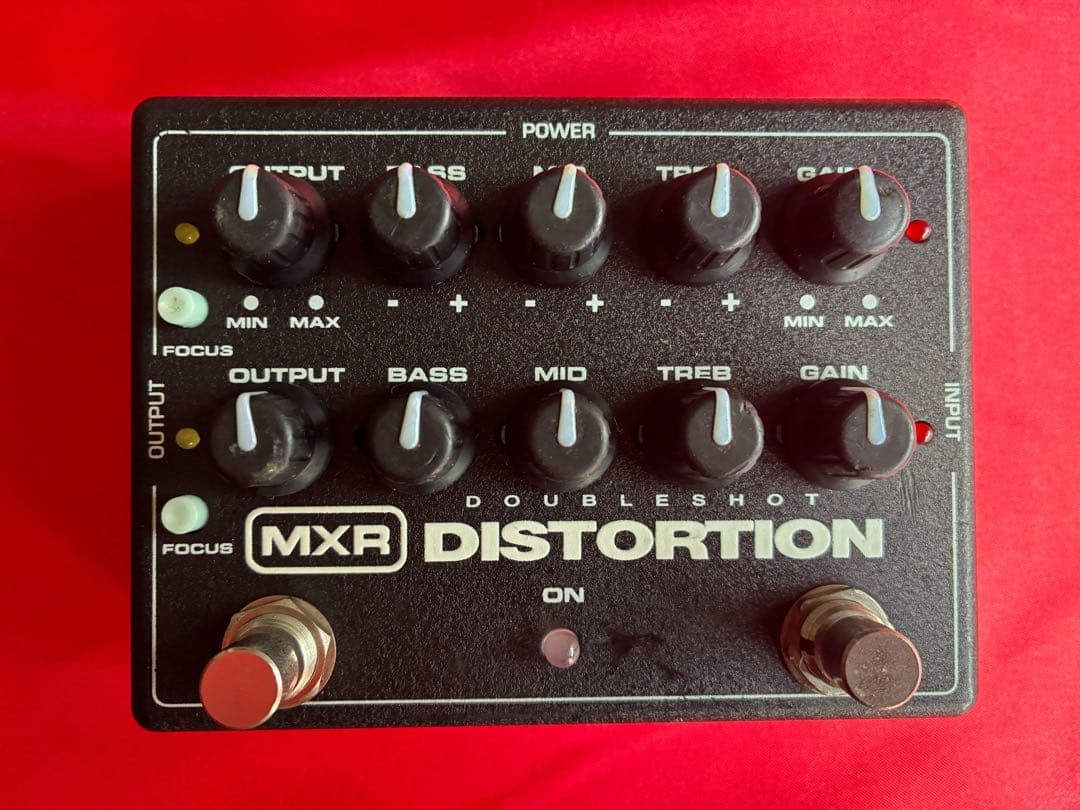 MXR DOUBLESHOT DISTORTION ディストーション