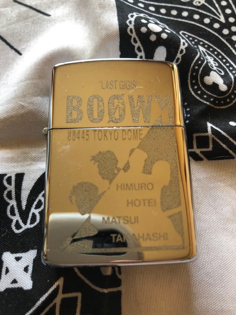 BOØWY ZIPPO型　オイルライター