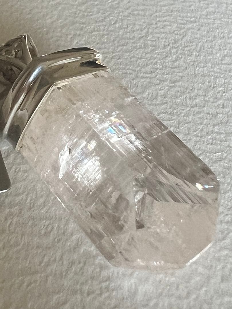 ダンビュライトペンダント！！美麗結晶 スターボーン社41.0cts！