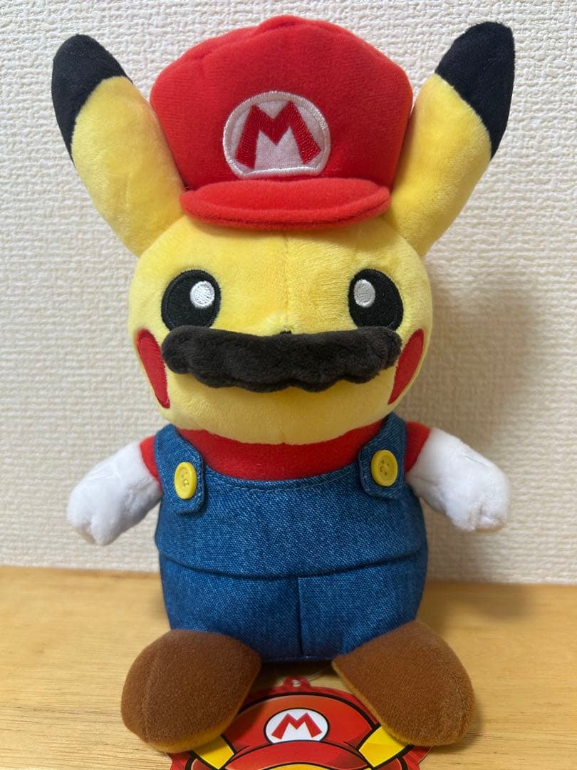 マリオピカチュウ　ルイージピカチュウ　ぬいぐるみ