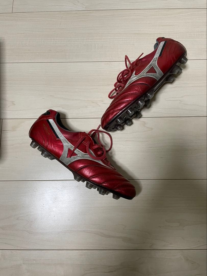 Mizuno Morelia 40th Anniversary レッド スパイク