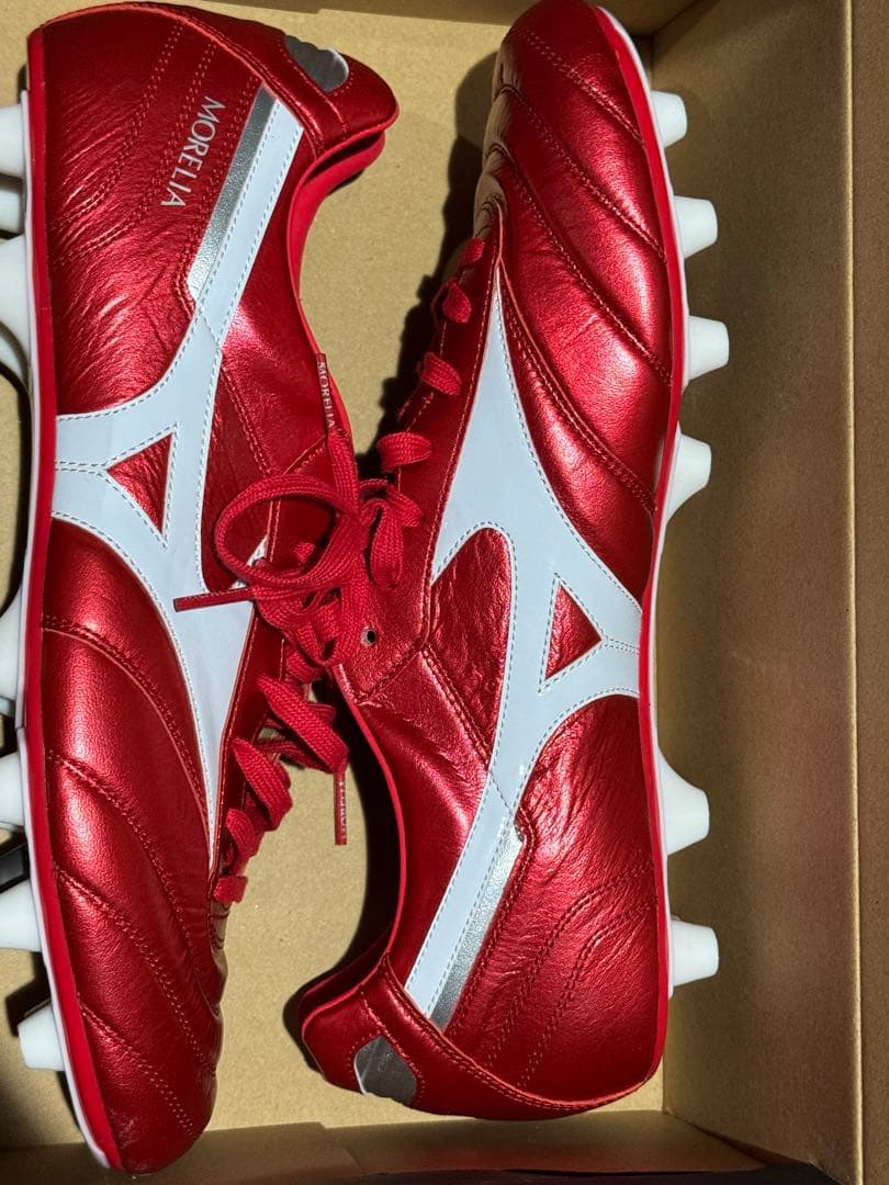 Mizuno モレリア2 29.0cm サッカーシューズ レッド