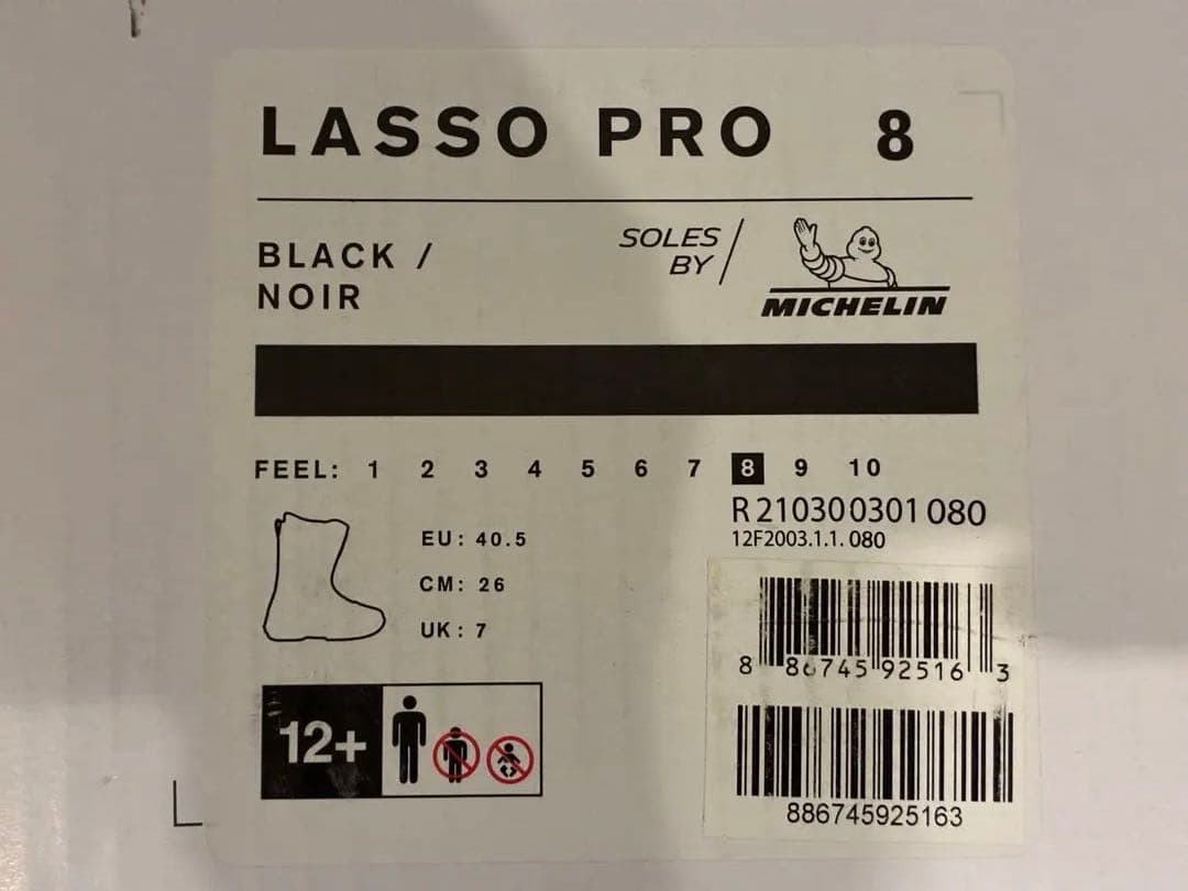 RIDE LASSO PRO 26センチ （22年購入）