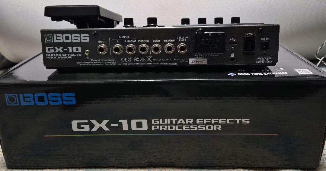 BOSS GX-10 BTアダプター付き