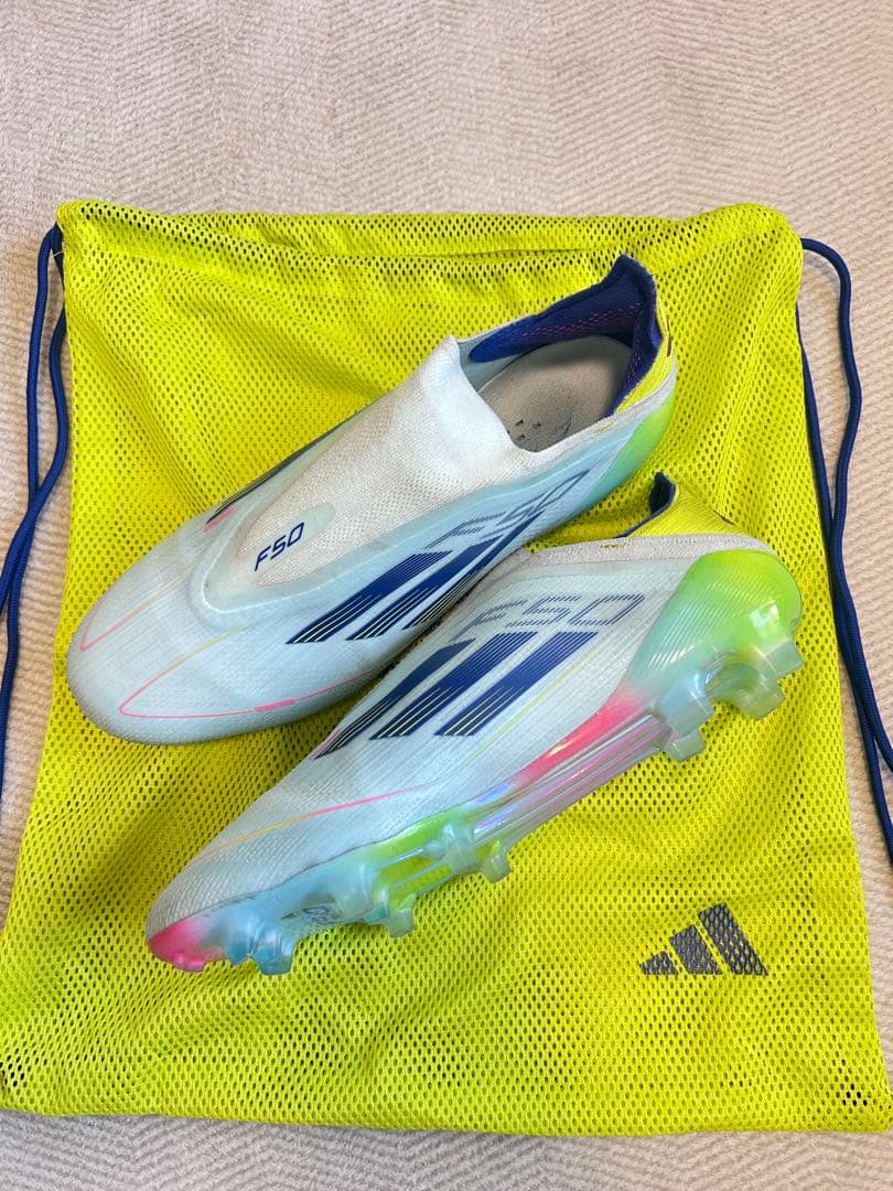 adidas F50 FG 27cm 値下げ交渉可能 シューズ袋付