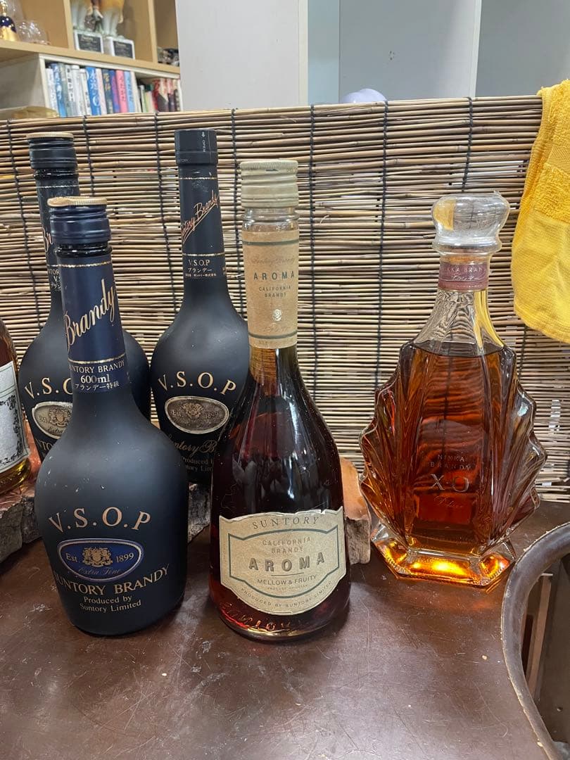 ヴィンテージ　ニッカブランデーＸＯ／サントリーブランデーＶＳＯＰ　大値引きします