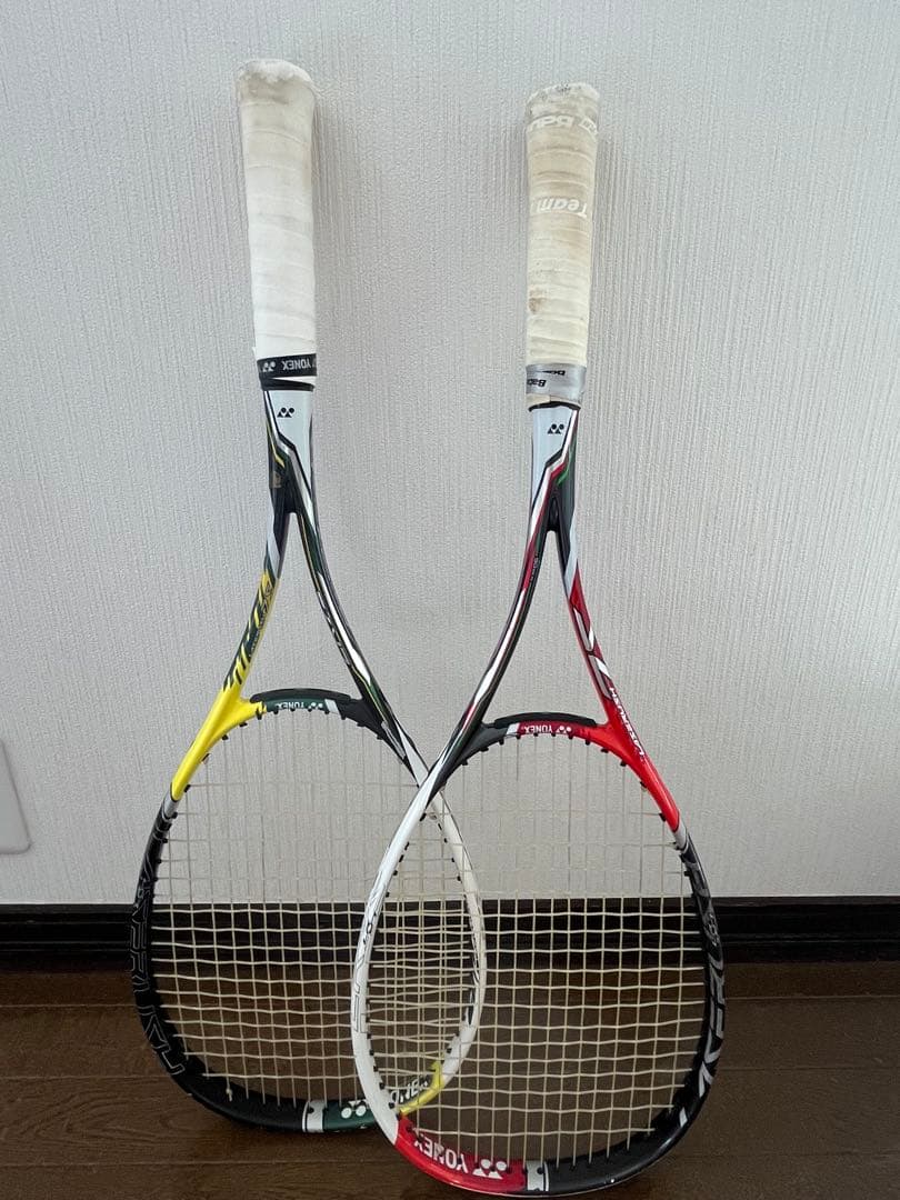 YONEX LASERUSH 7V 7S 軟式 テニスラケット セット