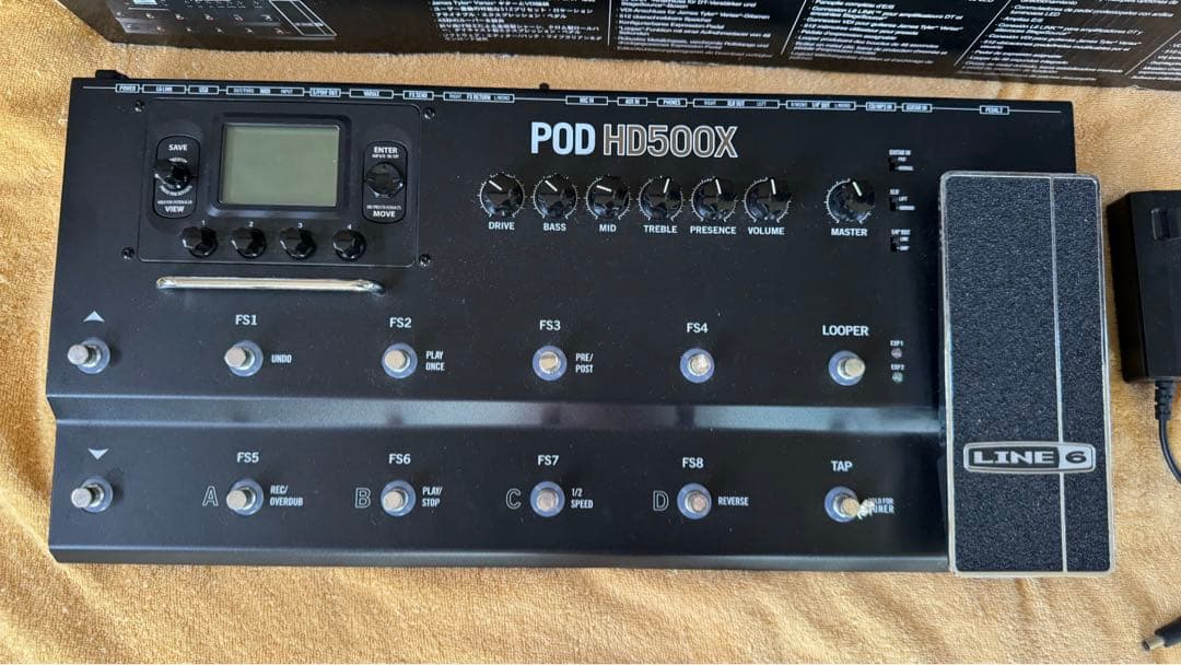LINE6 POD HD 500X　エレキギター　マルチエフェクター