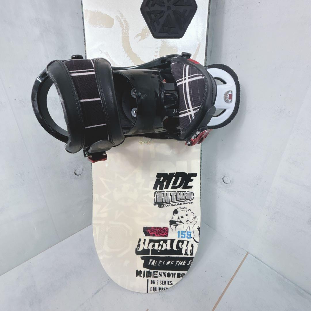 スノボSET品 RIDE DH TWO×BURTON CARTEL グラトリ