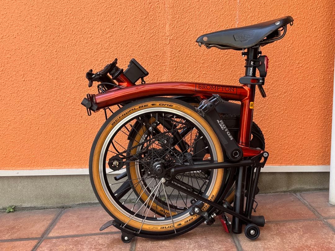 BROMPTON C Line SL2 フレイムラッカー カスタム外装5速