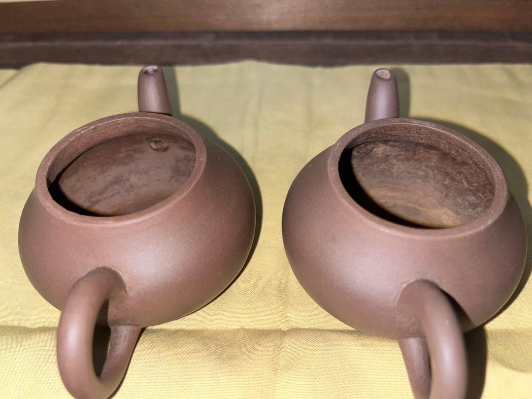 グ*ド様 煎茶道具　急須　茶銚　紫泥　対
