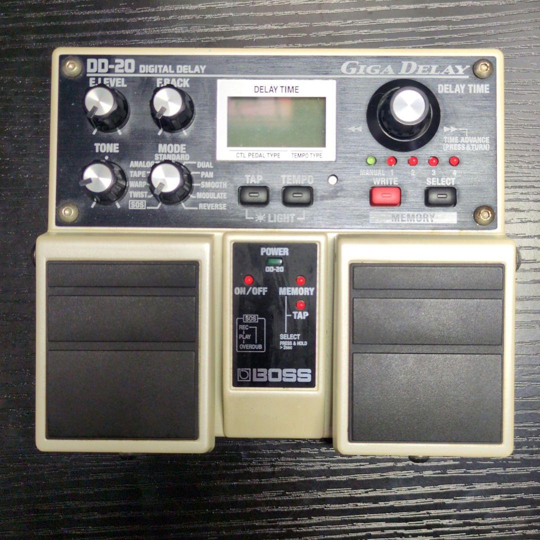 ギター BOSS DD-20 Digital Delay Giga Delay