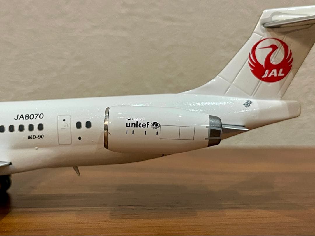 Jet-X マクドネル・ダグラス MD-90-30 JAL 鶴丸　新品未使用