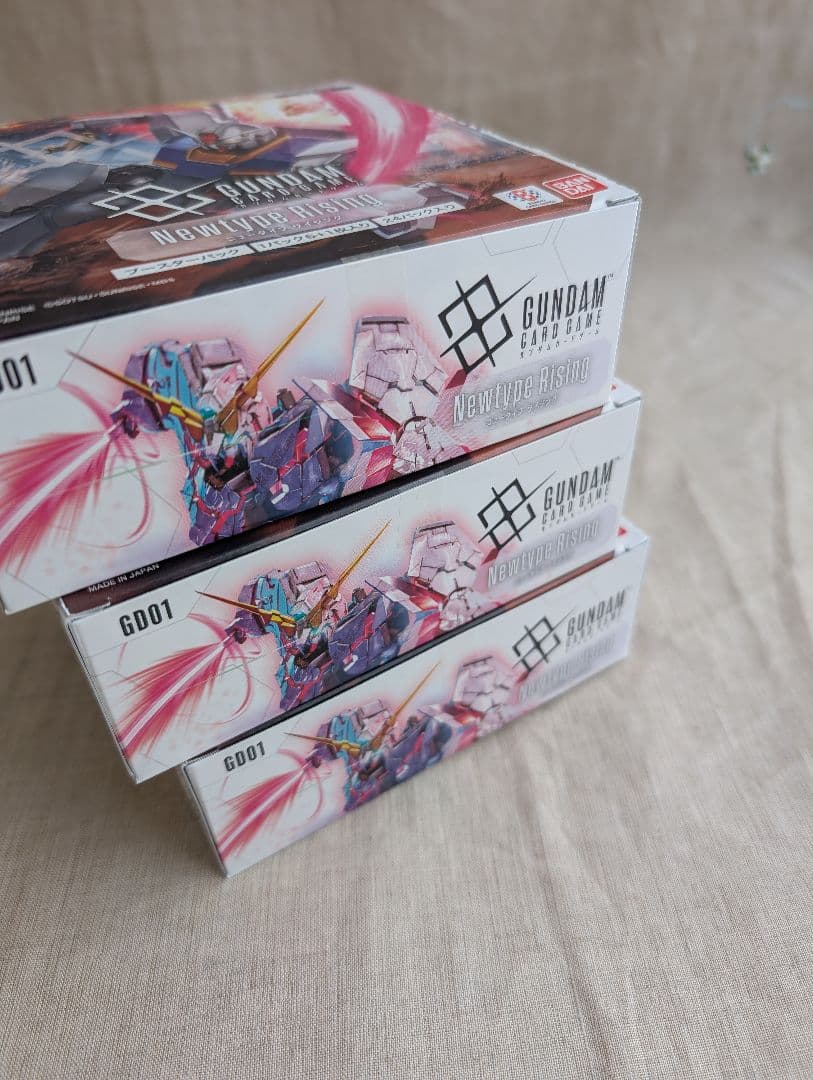 3BOX　ガンダムカードゲーム　Newtype Rising GD01