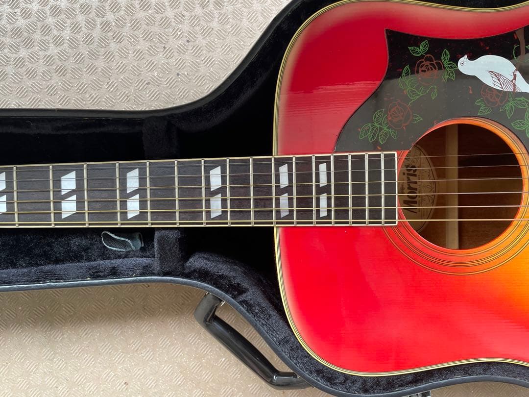 Morris. Gibson Dove、1980年代美品ハードケース付き