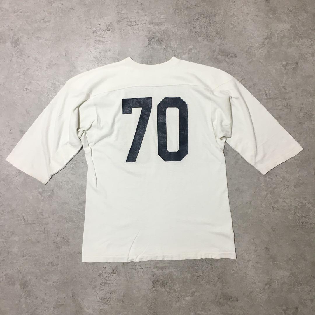 60s チャンピオン フットボール Tシャツ XL