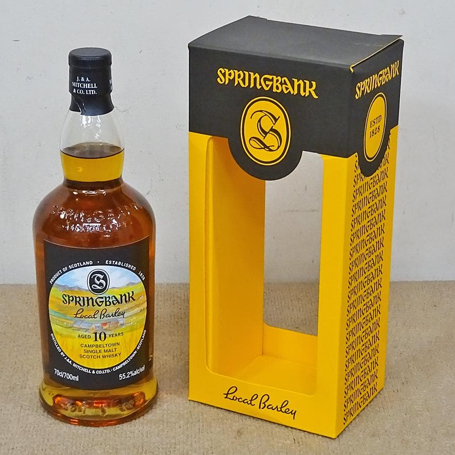 SPRINGBANK Local Barley 10年 700ml 55.2%