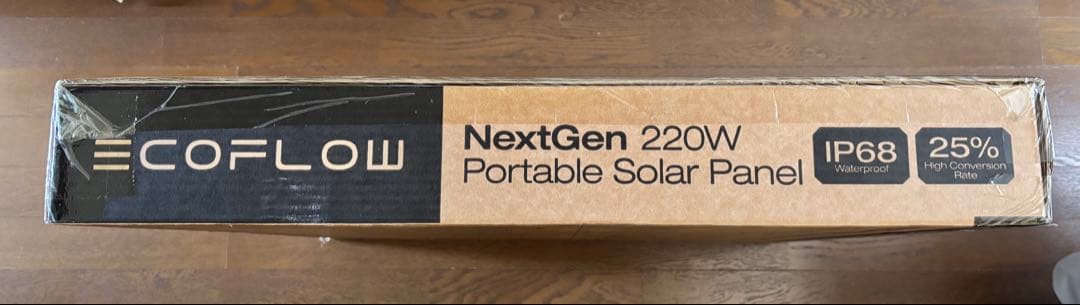 NextGen 220W ポータブルソーラーパネル　値引きなし。　期間限定