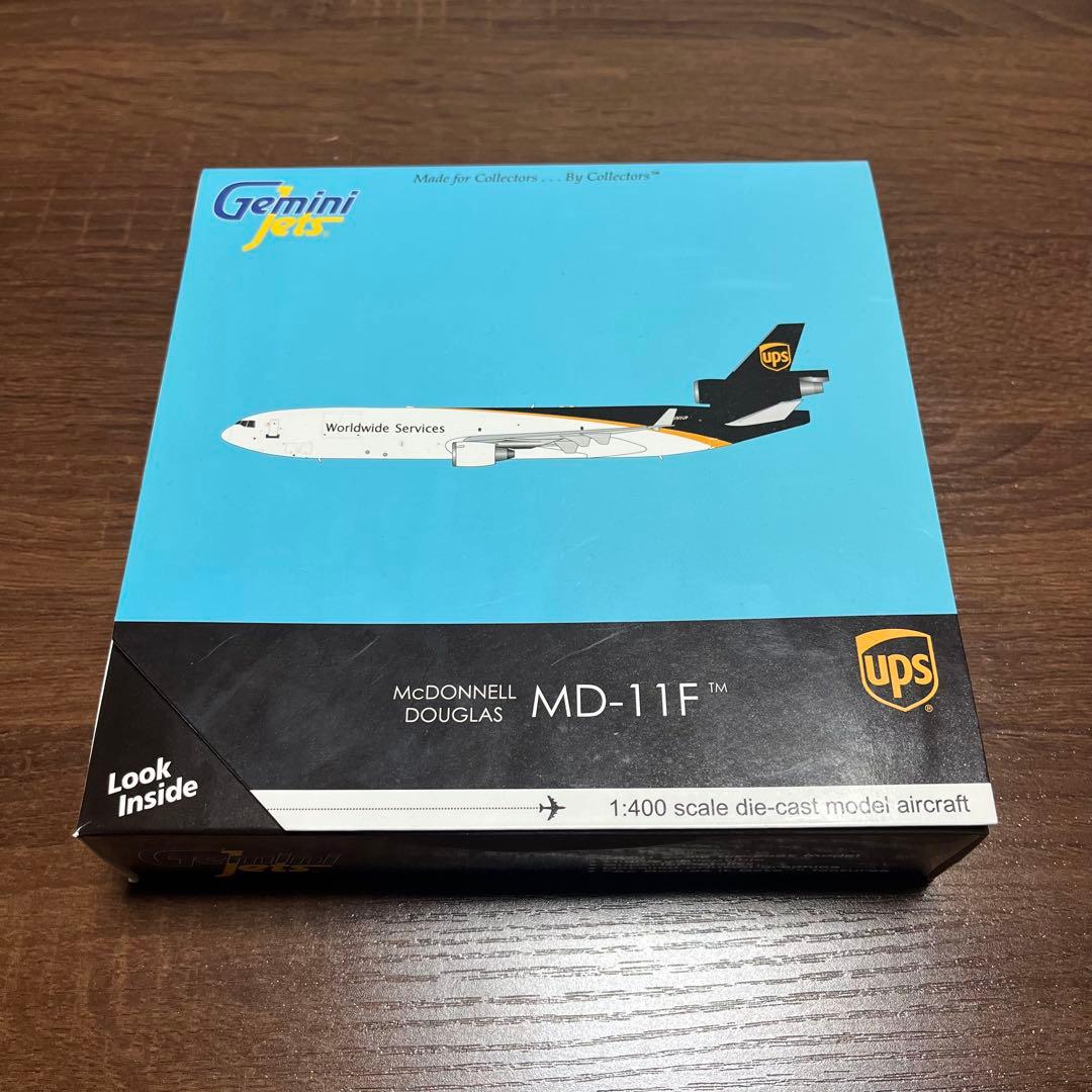 ジェミニ ジェッツ MD-11F UPS 1/400飛行機模型